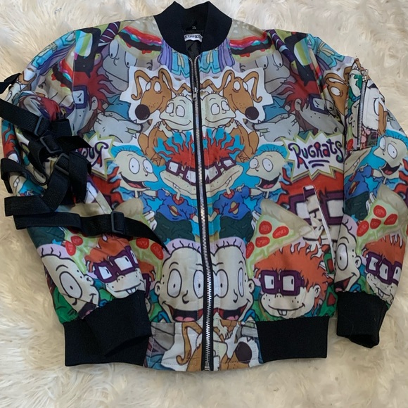 Jackets & Coats | Mens Rugrats Bomber Jacket | Poshmark